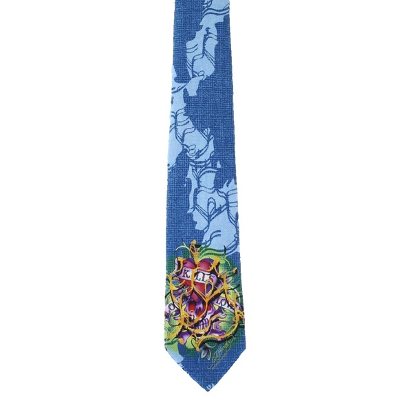Ed Hardy | Accessories | Y2k Ed Hardy Tie | Poshmark